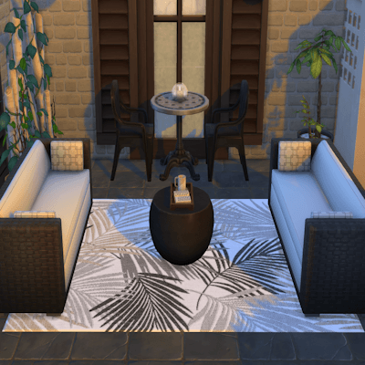 Exterior tropical rug - Gallery - The Sims 4 Build / Buy - CurseForge