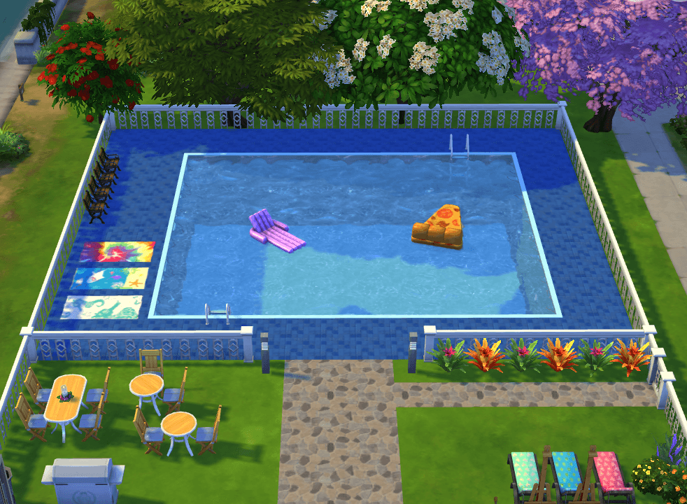 Willow Creek Community Pool (001) - Gallery - The Sims 4 Rooms / Lots ...