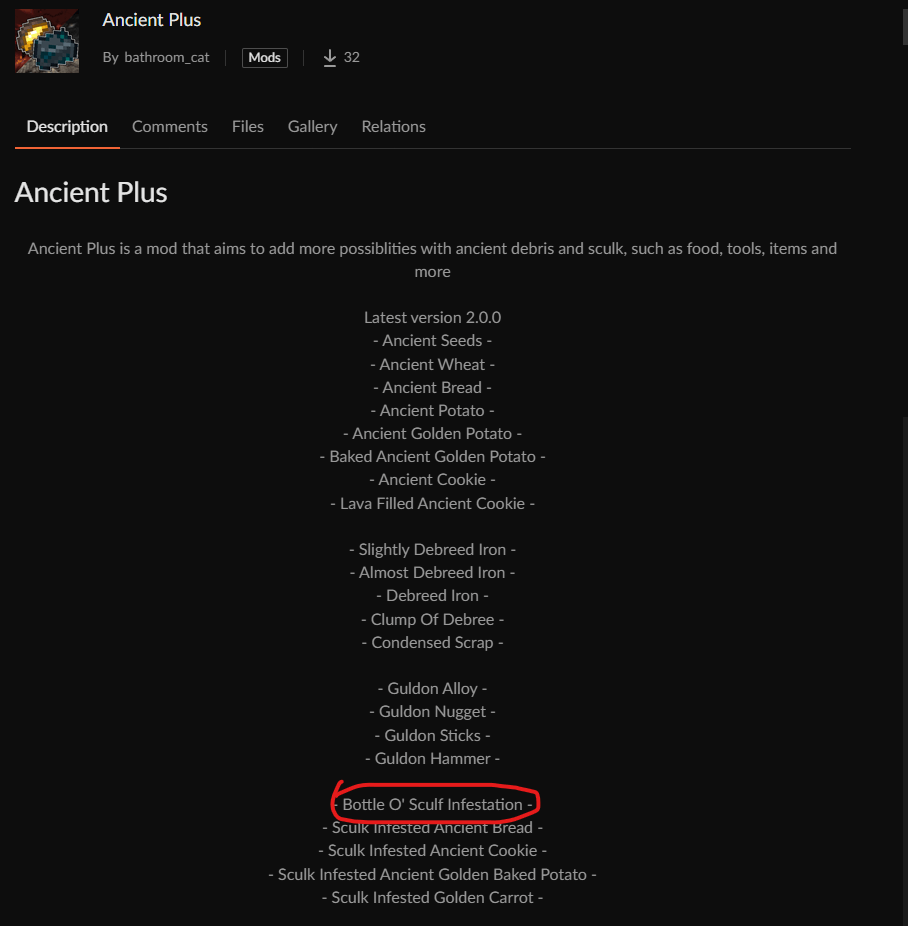 Ancient Plus - Gallery - Minecraft Mods - CurseForge