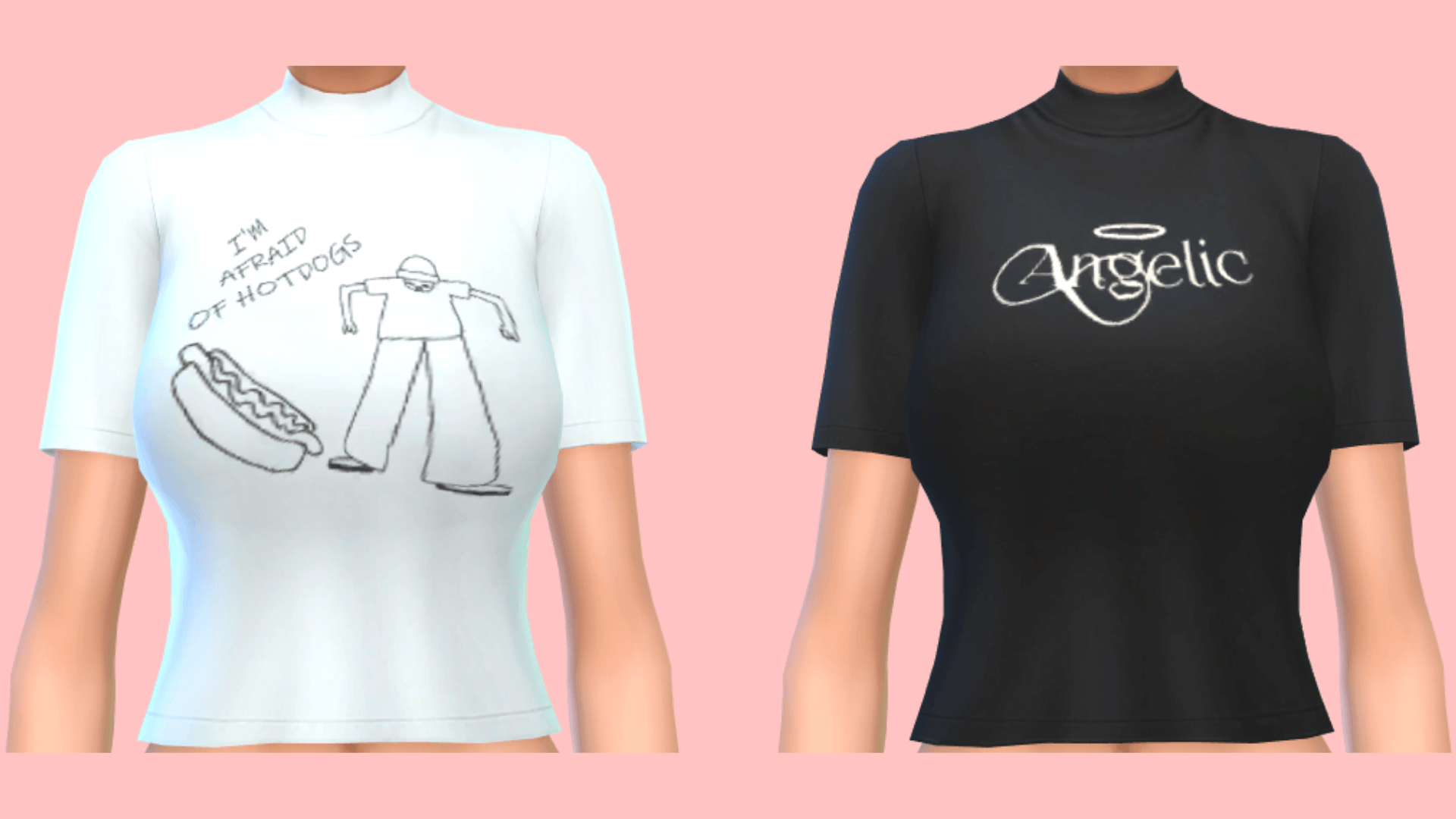 Cute Graphic Shirt - Gallery - The Sims 4 Create a Sim - CurseForge