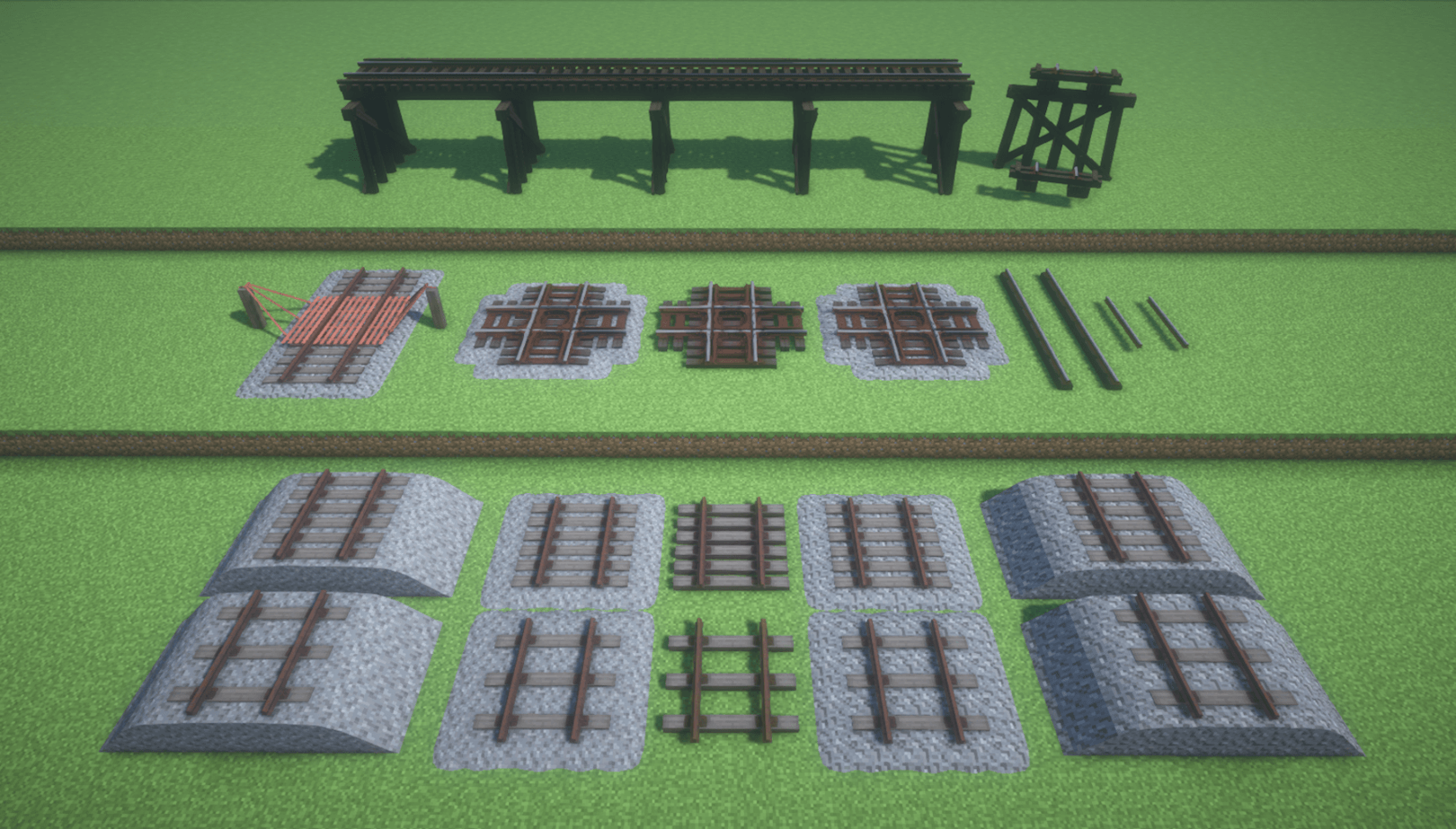 North American Tracks - Immersive Railroading - Minecraft Resource Packs - CurseForge