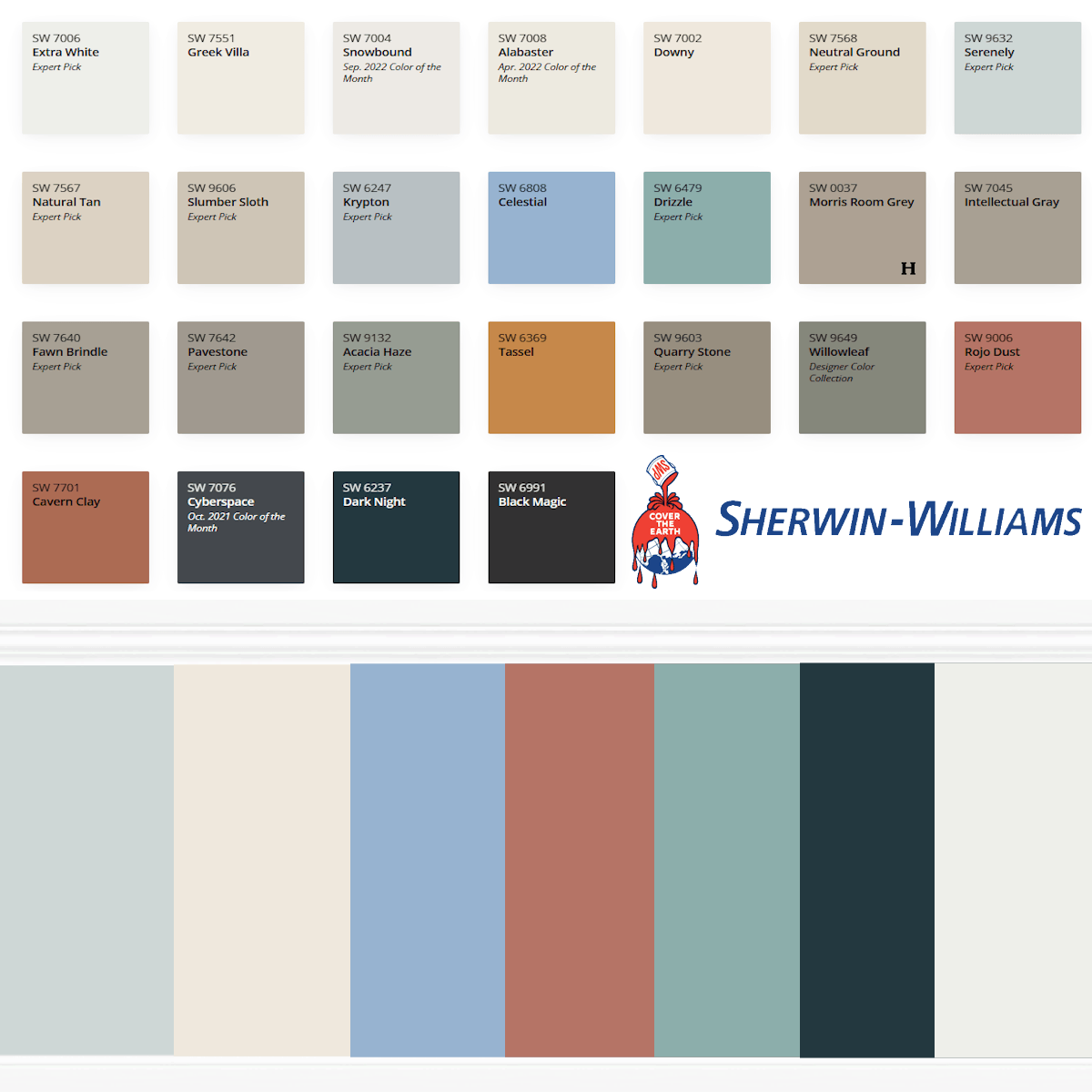 Sherwin Williams Bedroom Colors (Trimless) - Gallery - The Sims 4 Build ...