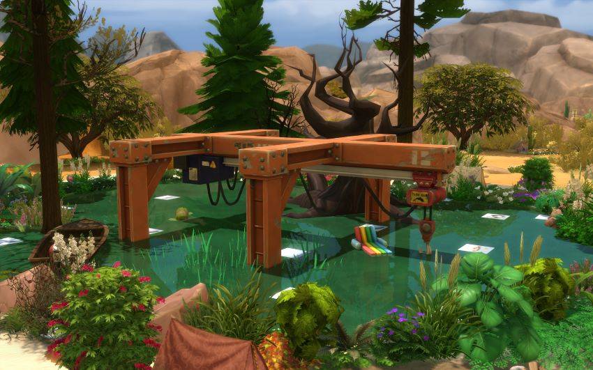 Sand Mining Pond - Gallery - The Sims 4 Rooms / Lots - CurseForge