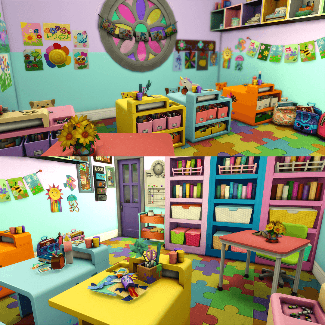 Daycare - Creche (no cc) - Gallery - The Sims 4 Rooms / Lots - CurseForge