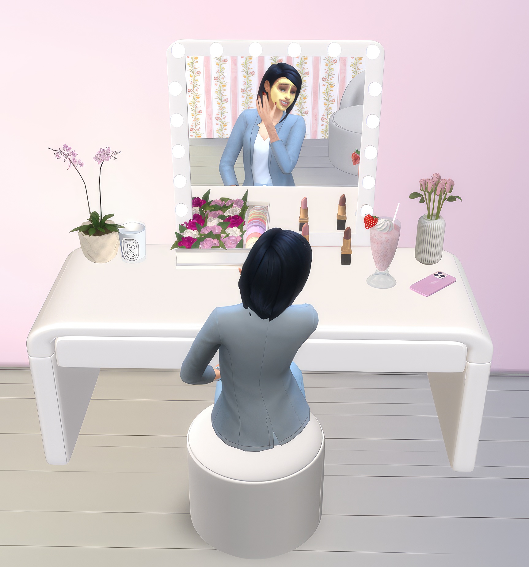 Makeup vanity - set - The Sims 4 Build / Buy - CurseForge