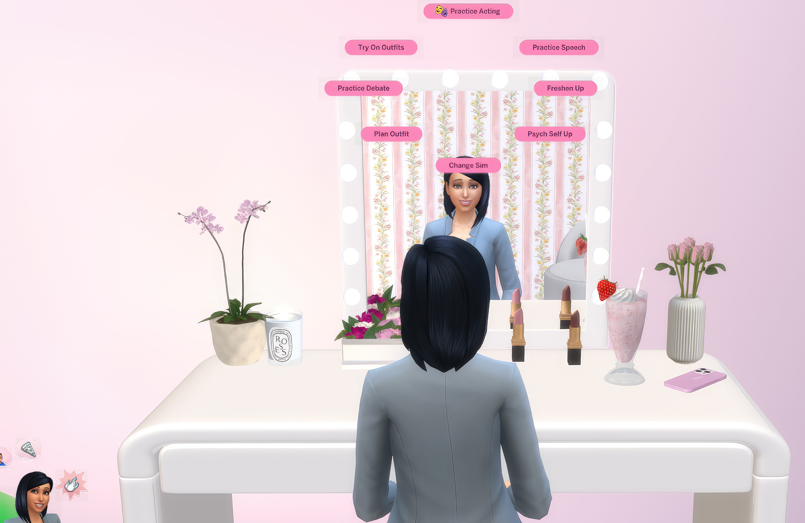 Makeup vanity - set - The Sims 4 Build / Buy - CurseForge