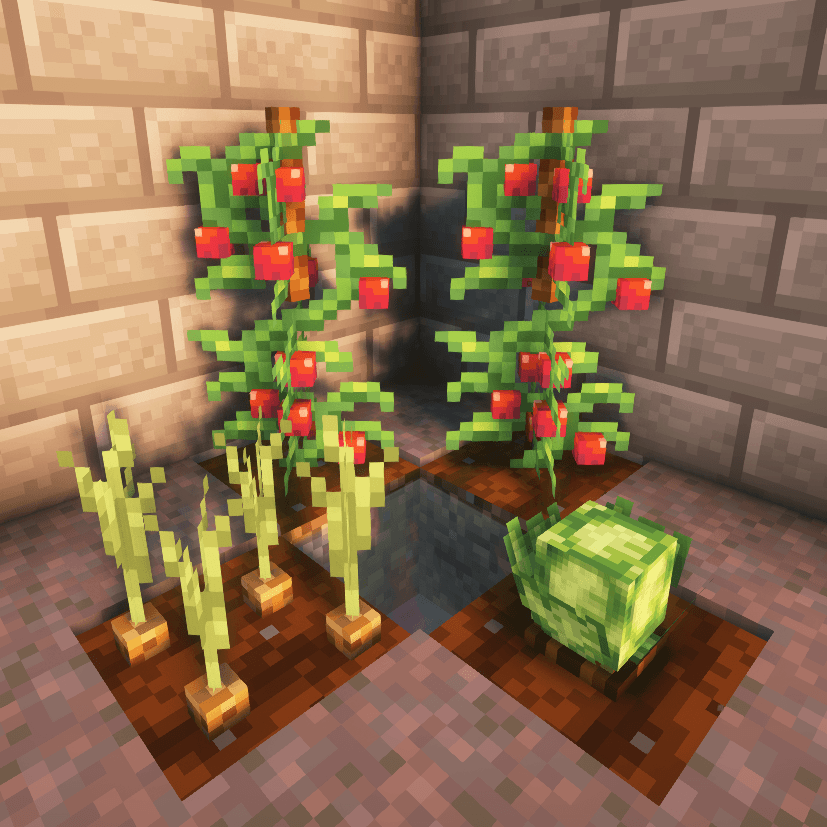 Crop 3D Pack - Gallery - Minecraft Resource Packs - CurseForge