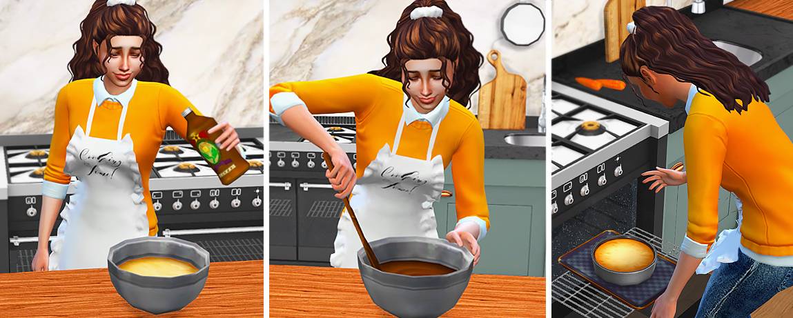 Cakes for the celebration of 18, 30 and 50 years - The Sims 4 Mods ...