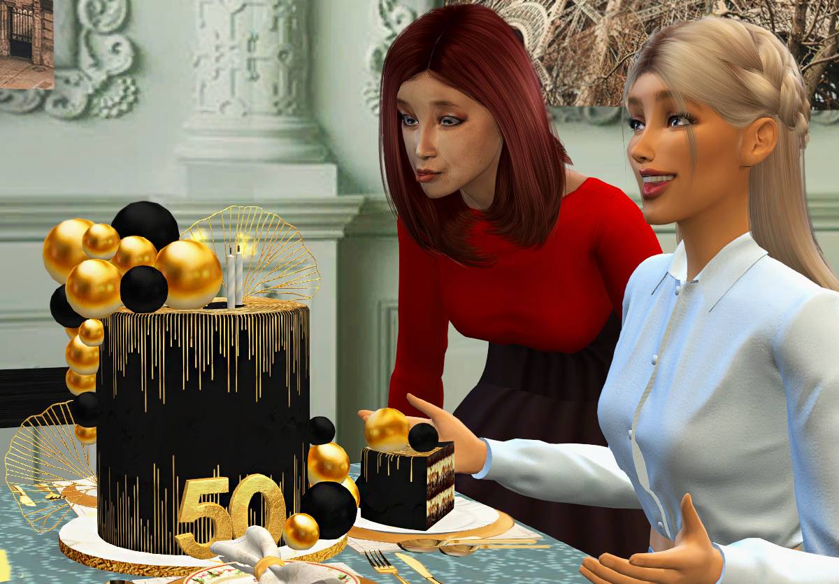 Cakes for the celebration of 18, 30 and 50 years - The Sims 4 Mods ...