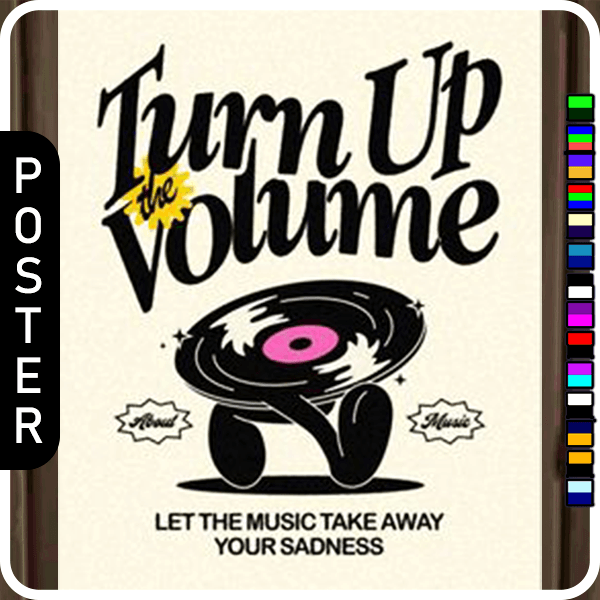 🖼️ [ESI] Turn Up the Volume (Poster) - Gallery - The Sims 4 Build / Buy ...