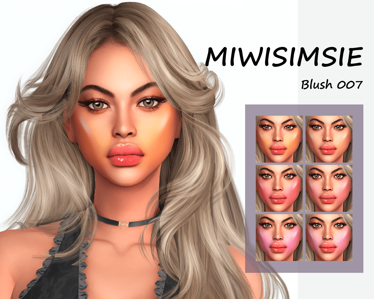 Blush MWS 007 - Gallery - The Sims 4 Create a Sim - CurseForge
