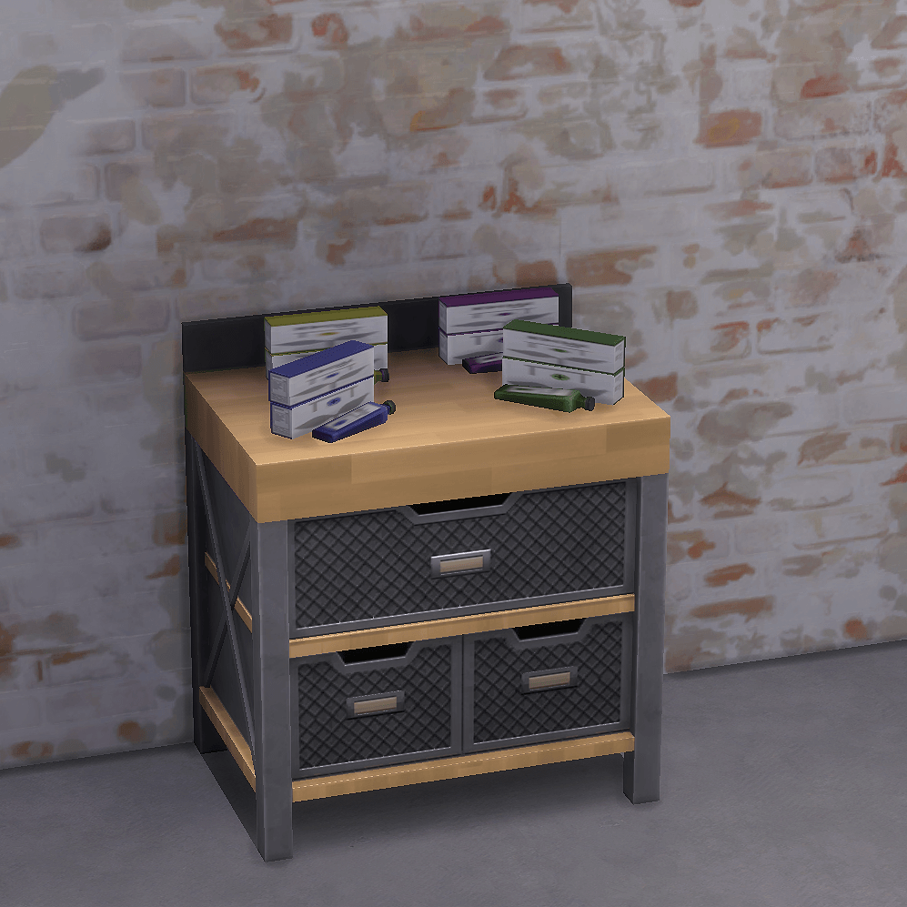 Tattoo Parlor Decor Clutter - Gallery - The Sims 4 Build / Buy - CurseForge