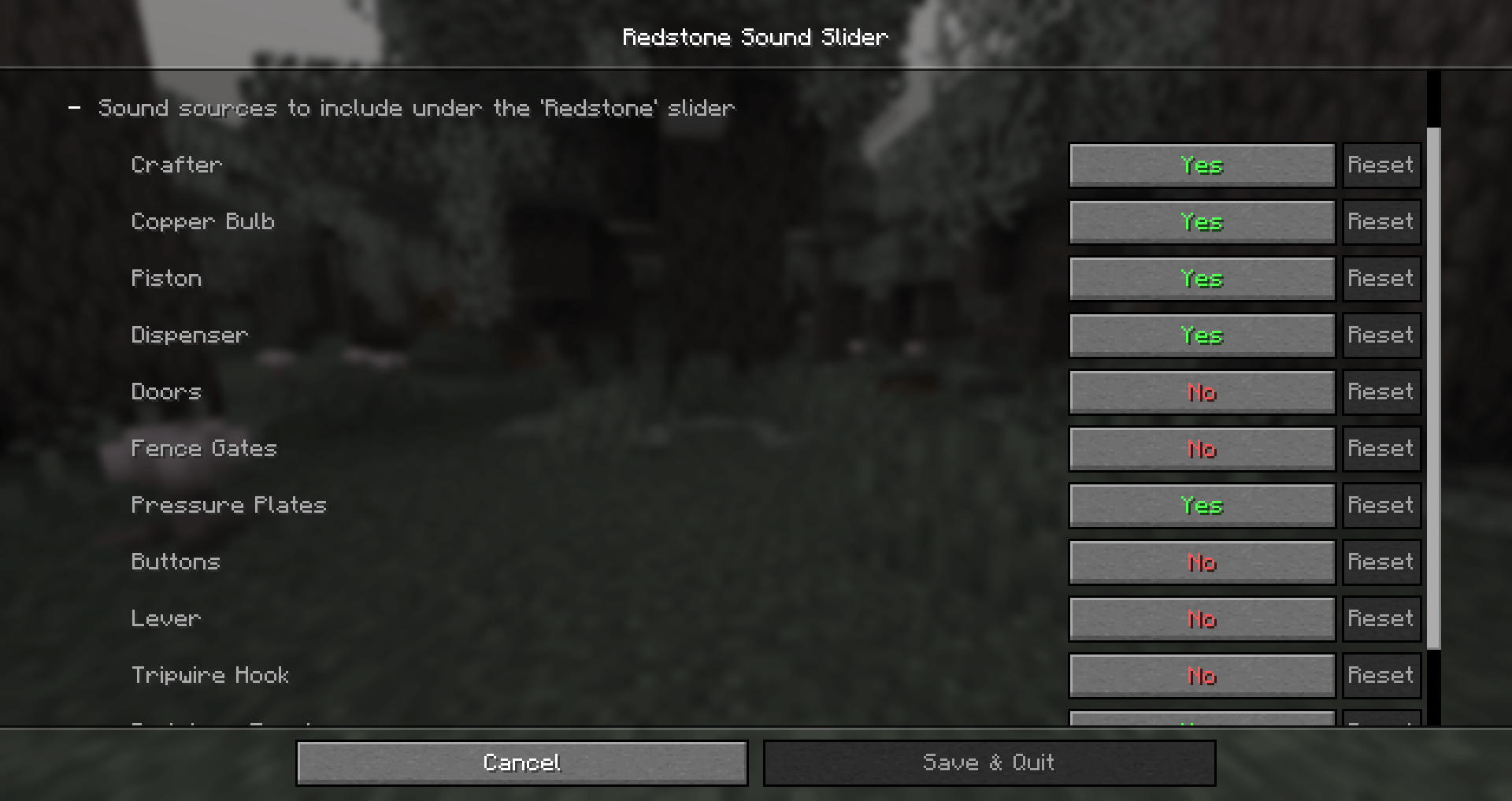 Redstone Sound Slider - Minecraft Mods - CurseForge