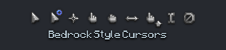 Bedrock-Style Cursors - Gallery - Minecraft Resource Packs - CurseForge
