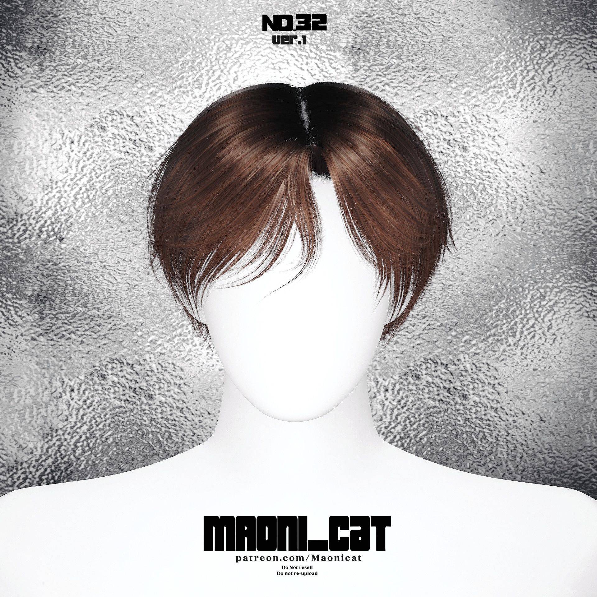 [Maoni_cat]HAIR No.32 ver.1 - Gallery - The Sims 4 Create a Sim ...