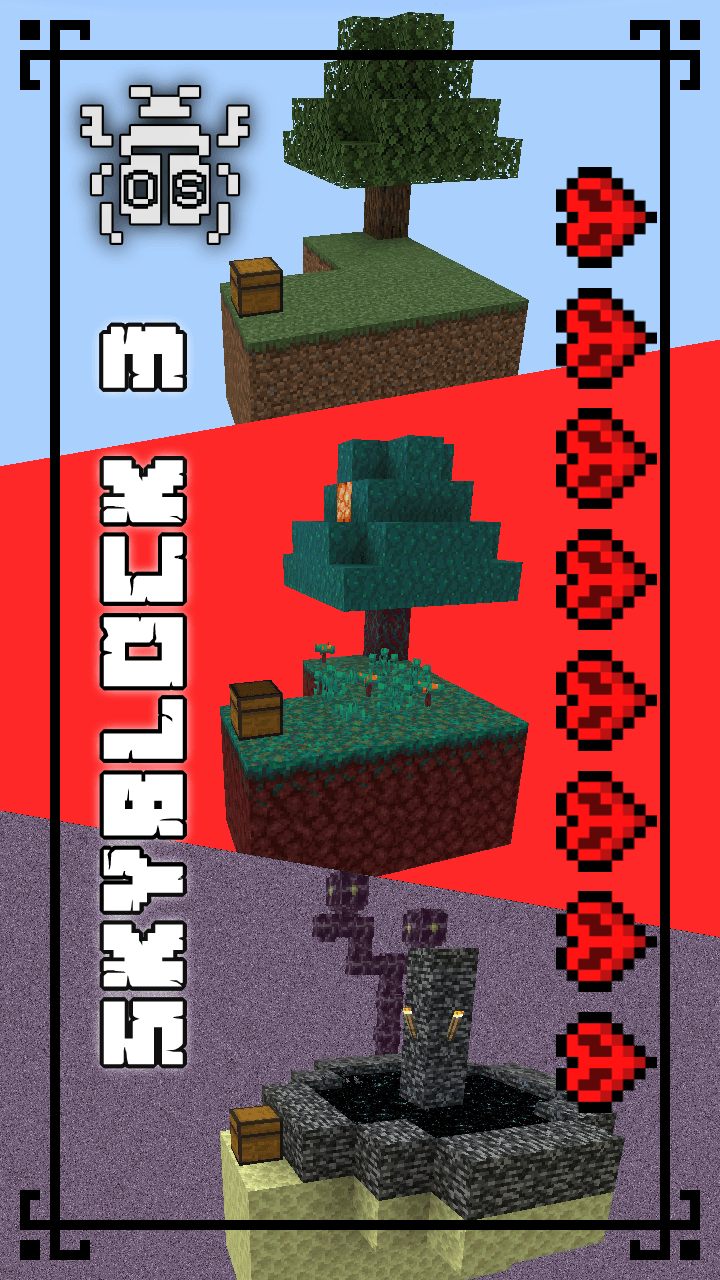Old Steve SkyBlocks - Gallery - Minecraft Bedrock Addons - CurseForge