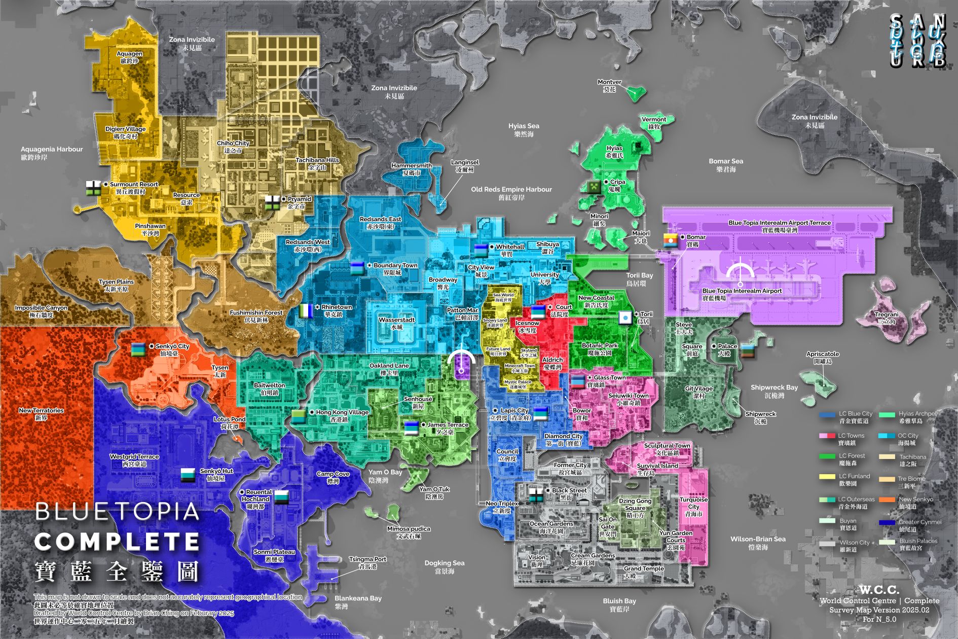 Blue Topia - N5.0 - Minecraft Bedrock Maps - CurseForge