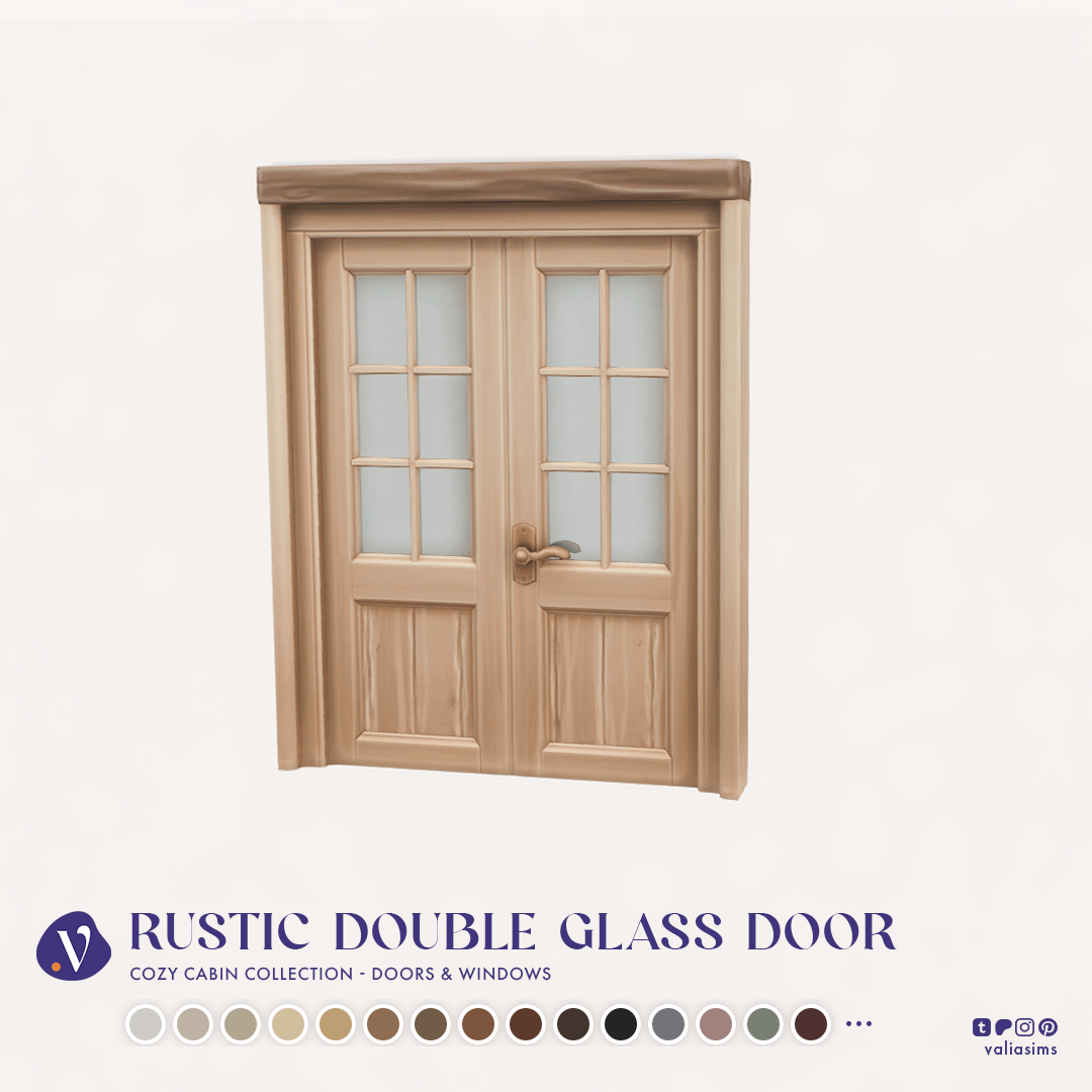 Cozy Cabin Collection - Doors & Windows - Gallery - The Sims 4 Build ...