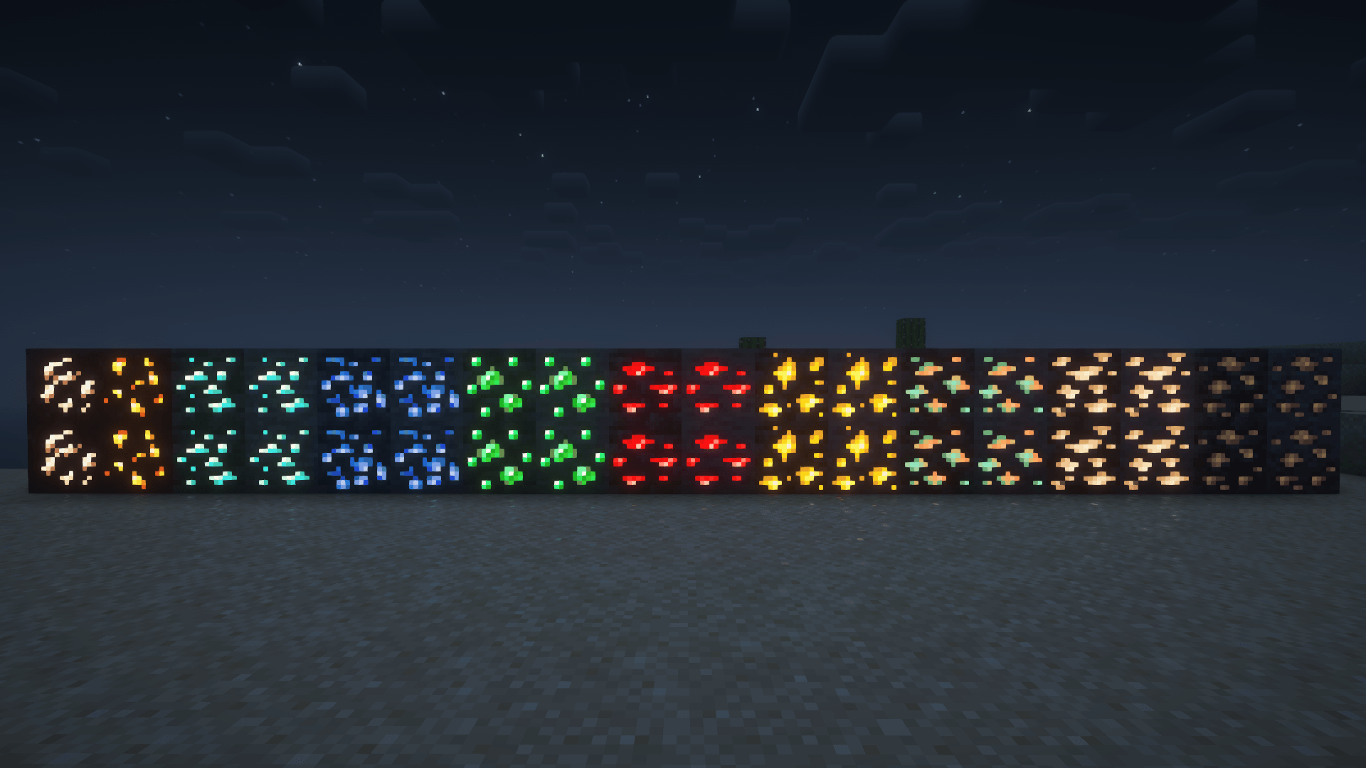 Ores Glow - Minecraft Resource Packs - CurseForge