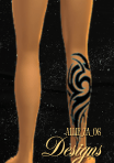 Blue Line tribal tattoo - Gallery - The Sims 4 Create a Sim - CurseForge