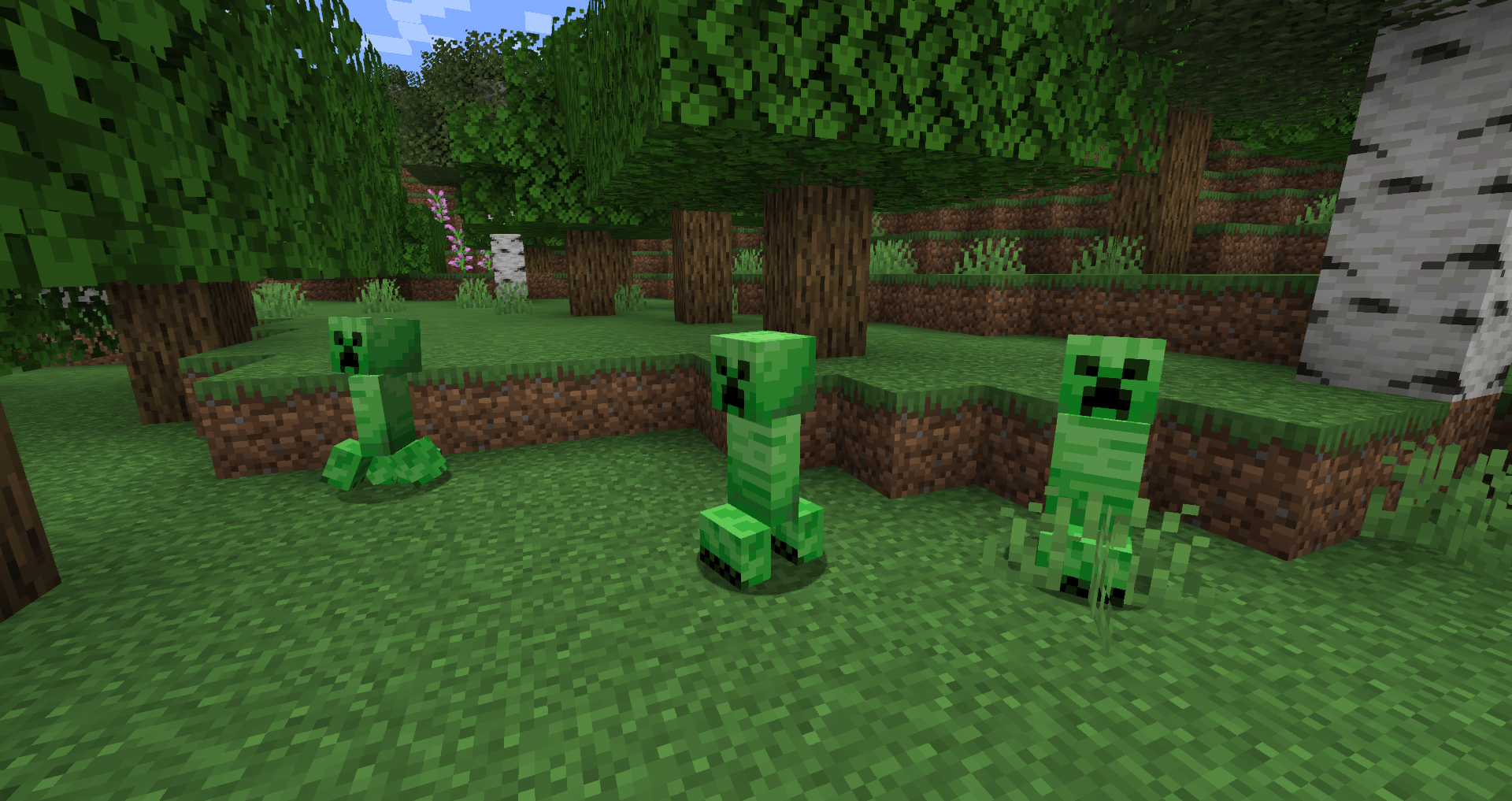 Rave's Lively Creepers - Gallery - Minecraft Resource Packs - CurseForge