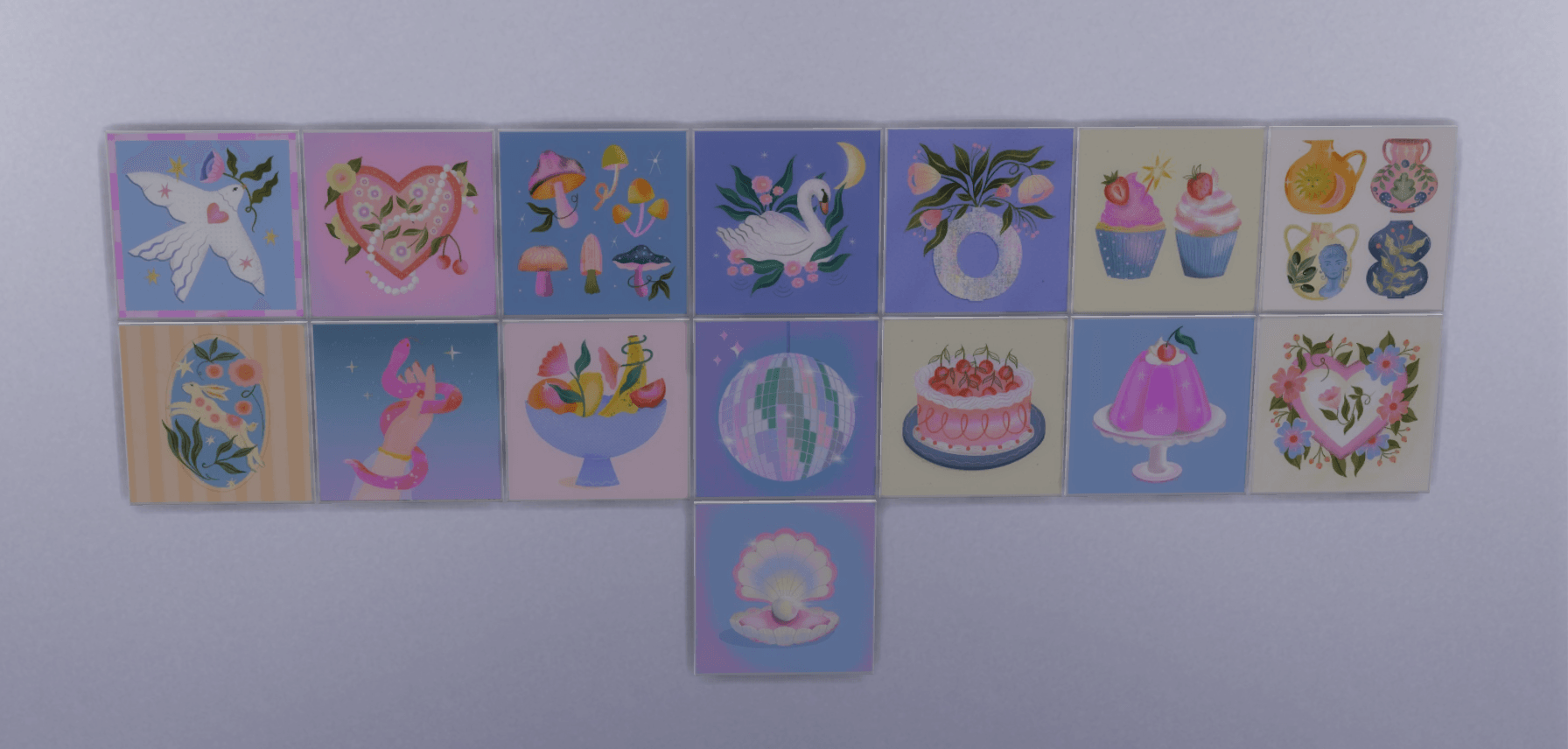 Colorful Square - Gallery - The Sims 4 Build / Buy - CurseForge
