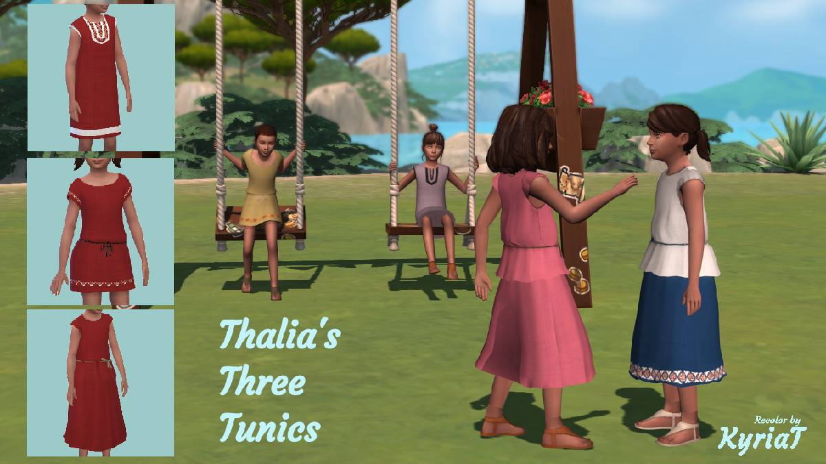 Thalia's Short Tunic - Gallery - The Sims 4 Create a Sim - CurseForge