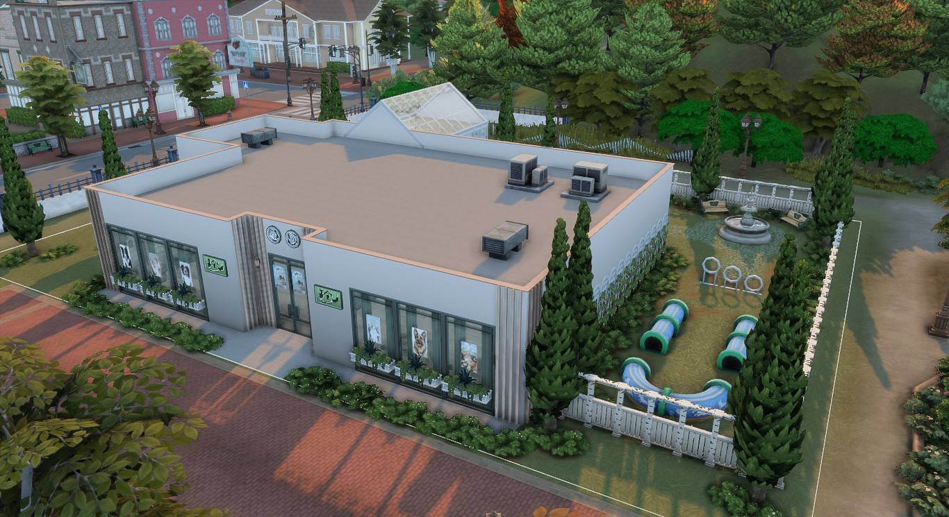 Fluff and Paws Cafeteria - Gallery - The Sims 4 Rooms / Lots - CurseForge