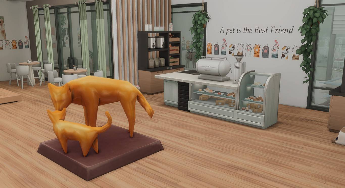 Fluff and Paws Cafeteria - Gallery - The Sims 4 Rooms / Lots - CurseForge