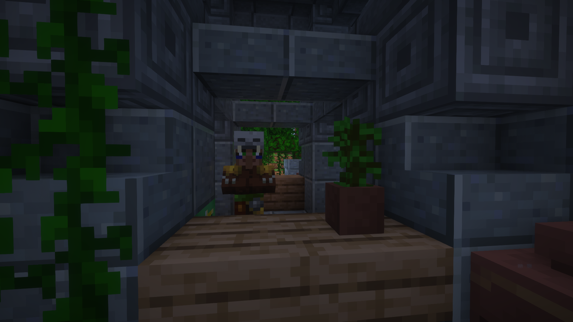 Jungle Villager Trader Minecraft Mod