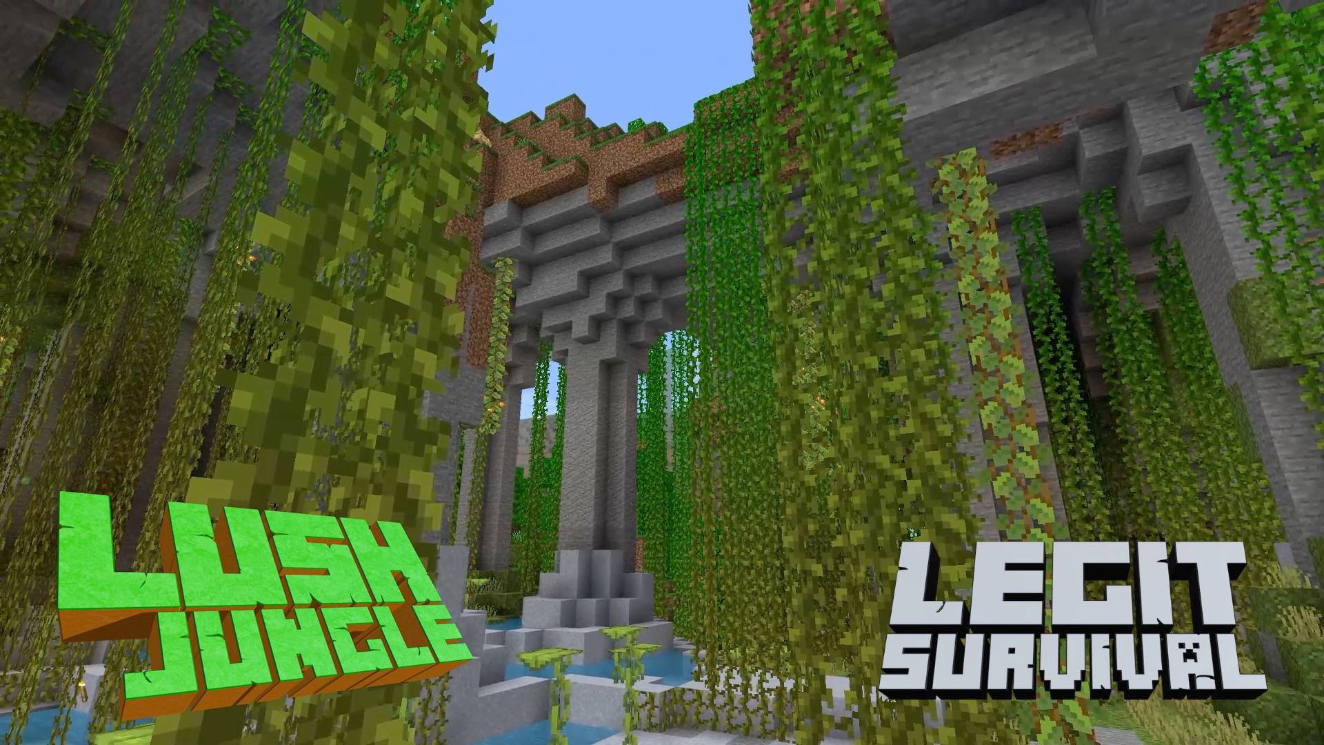 Legit Survival Lush Jungle - Gallery - Minecraft Bedrock Maps - CurseForge