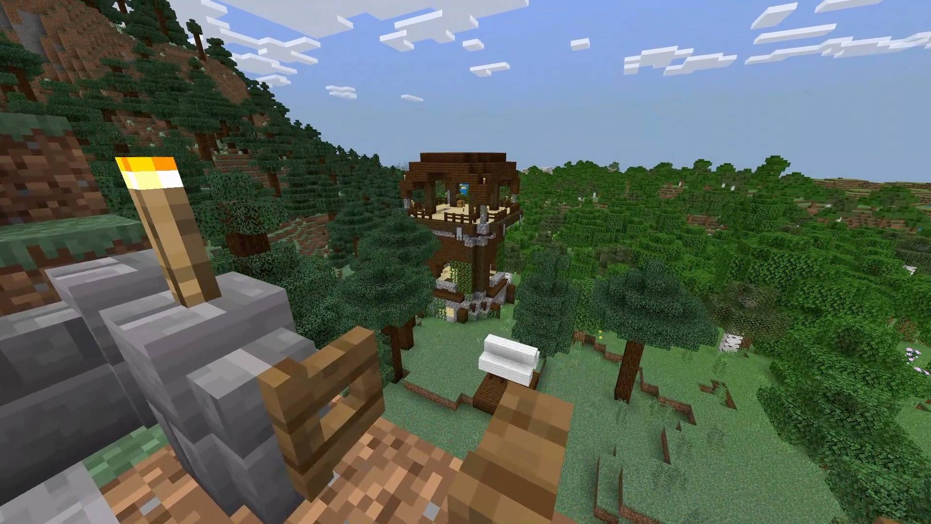 Legit Survival Jagged Peaks - Gallery - Minecraft Bedrock Maps - CurseForge