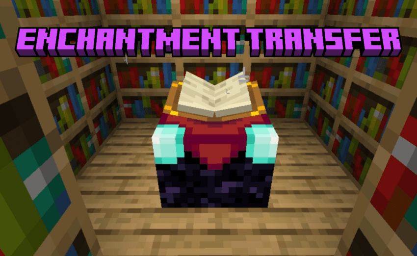 Enchantment Transfer - Gallery - Minecraft Bedrock Addons - CurseForge