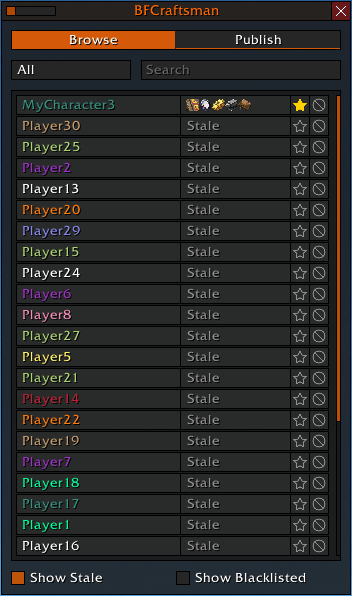 BFCraftsman - Gallery - World of Warcraft Addons - CurseForge
