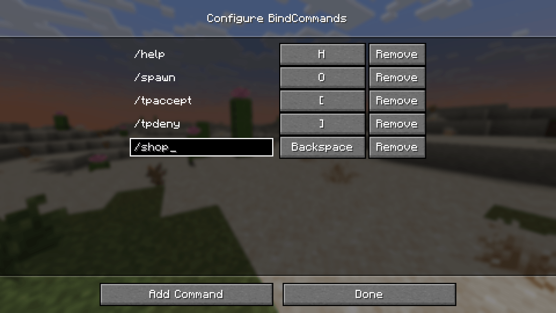 BindCommands - Gallery - Minecraft Mods - CurseForge
