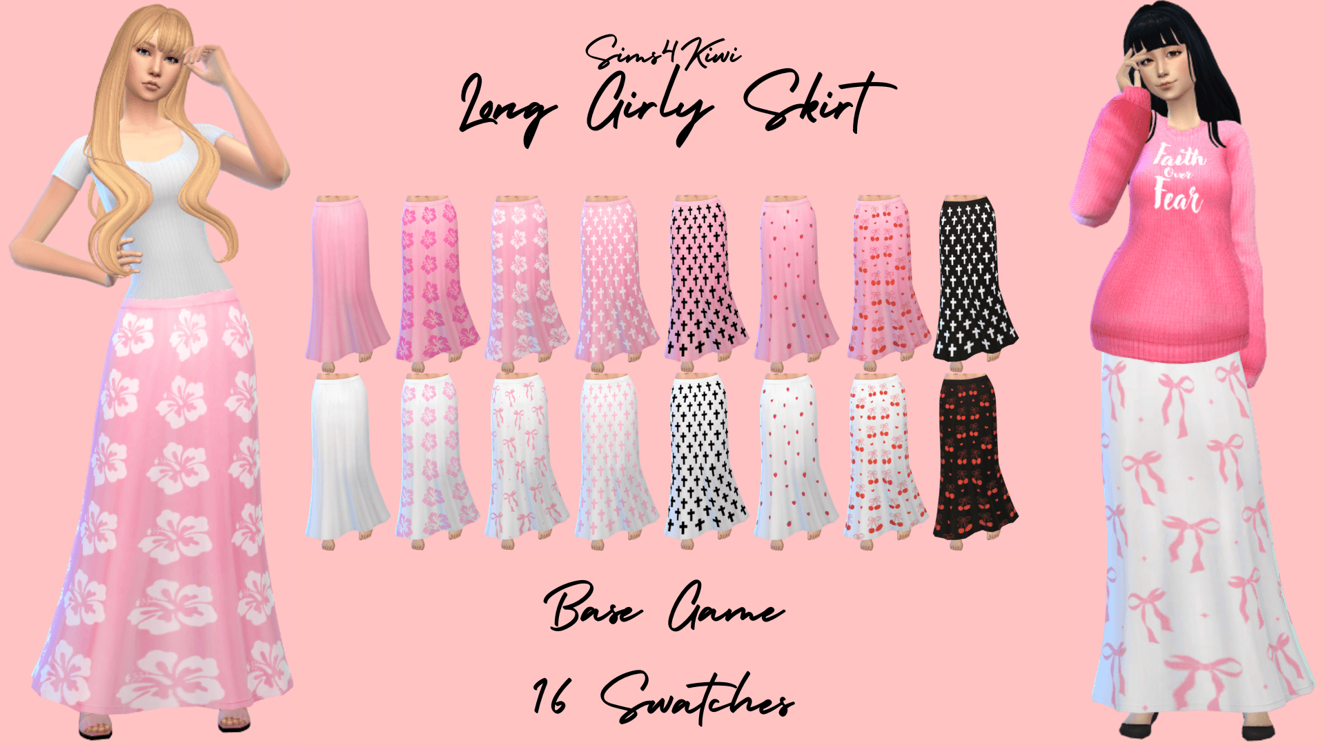Long Girly Skirt - The Sims 4 Create a Sim - CurseForge