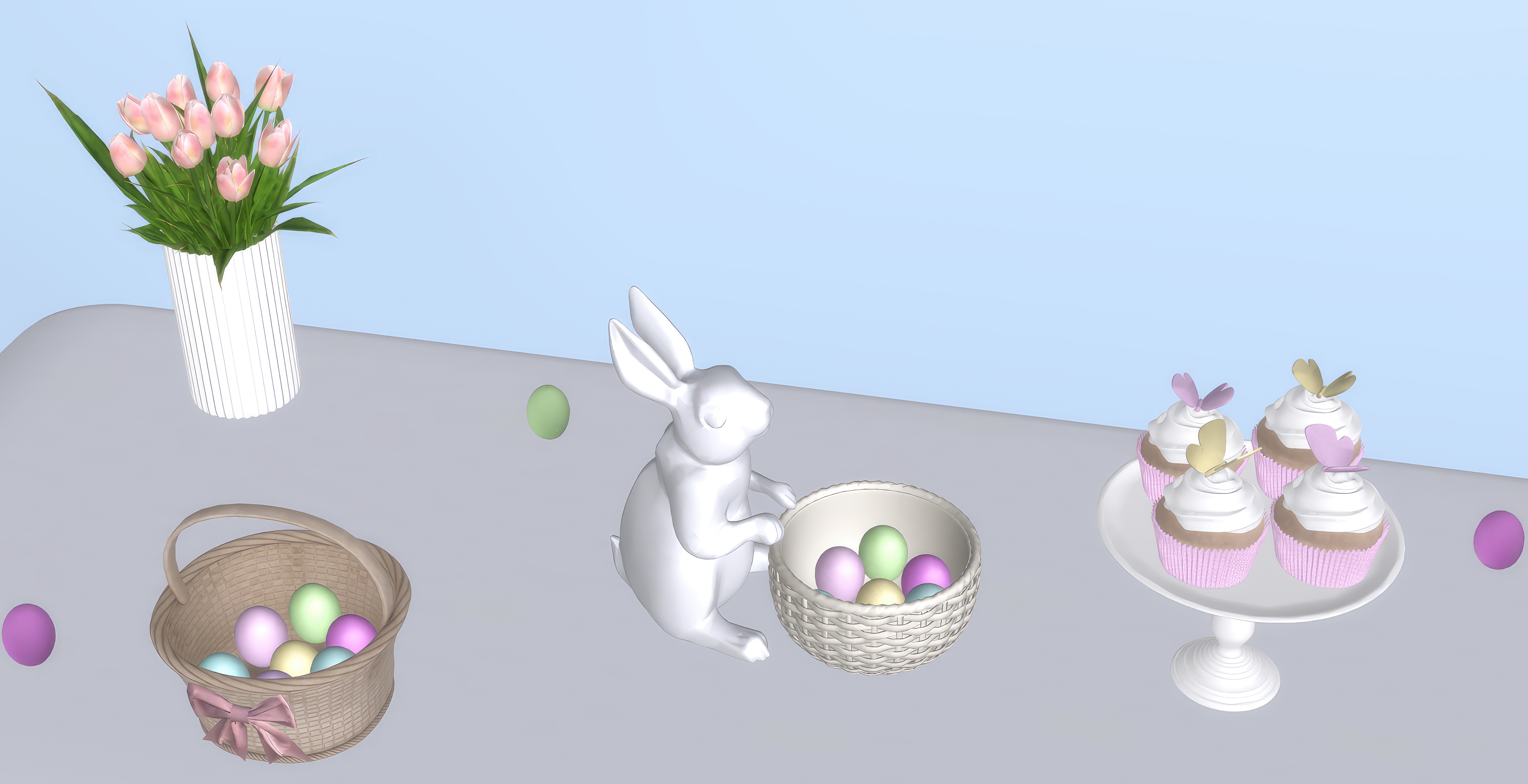 Happy easter - set - The Sims 4 Build / Buy - CurseForge