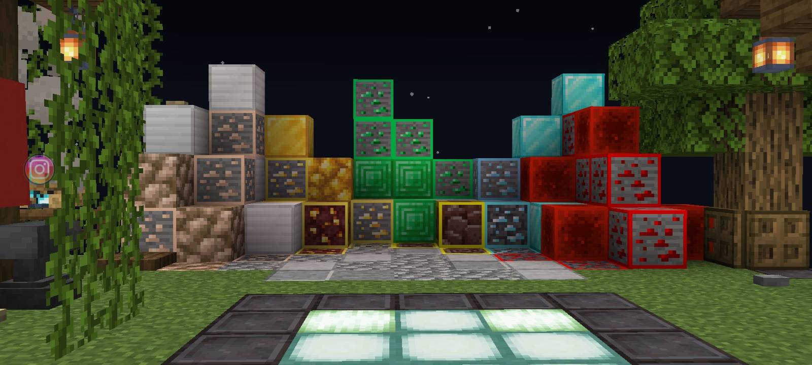 classic ores + outline - Gallery - Minecraft Bedrock Texture Packs ...