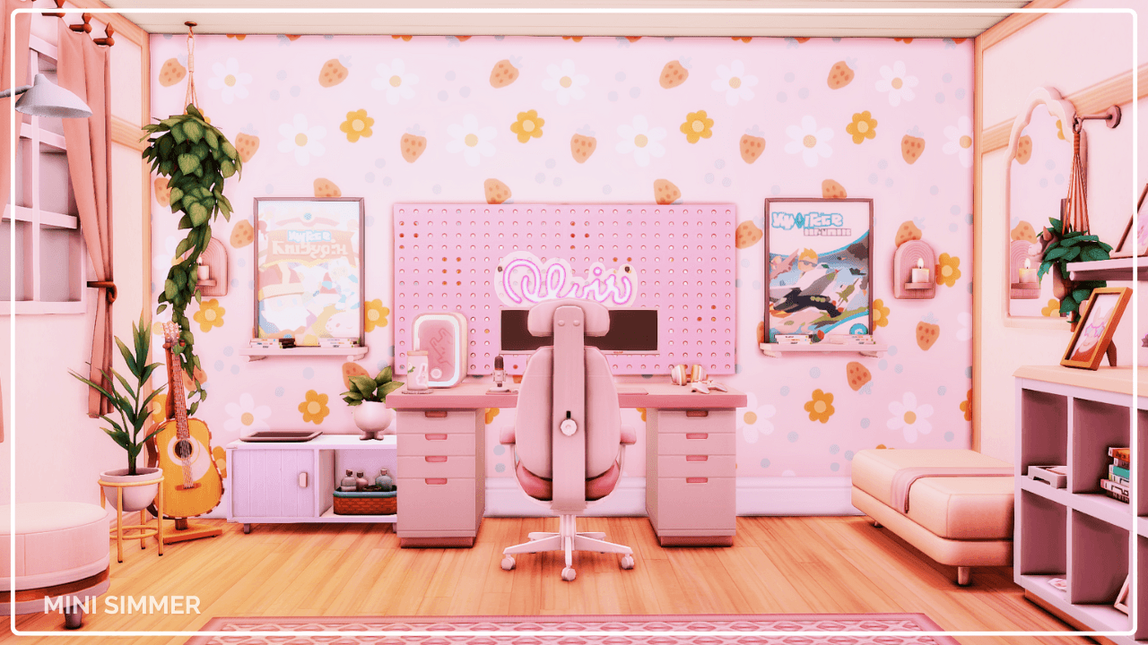 Peachy Pixels - No CC - Gallery - The Sims 4 Rooms / Lots - CurseForge