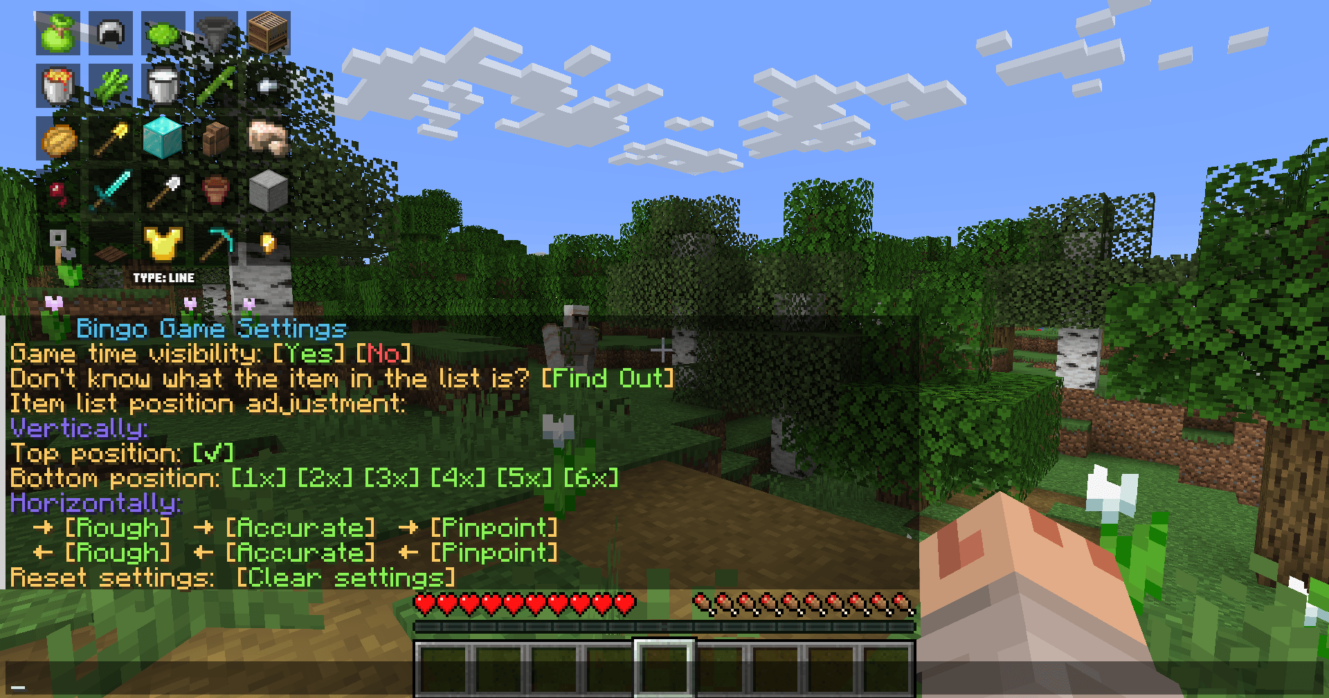 Minecraft Bingo - Gallery - Minecraft Data Packs - CurseForge