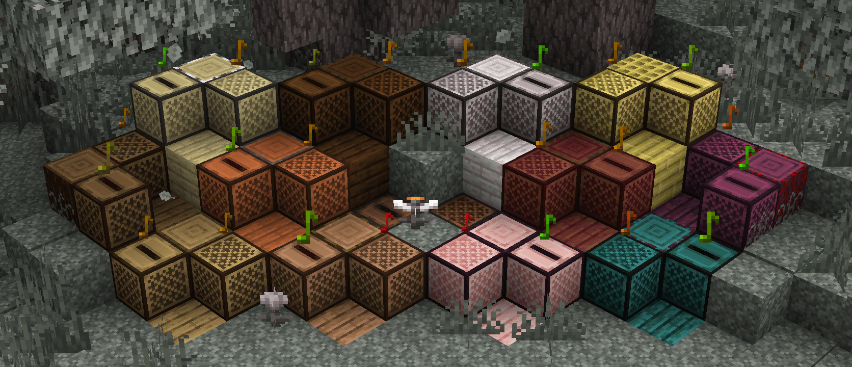 More Jukebox/Noteblock Variants - Gallery - Minecraft Mods - CurseForge