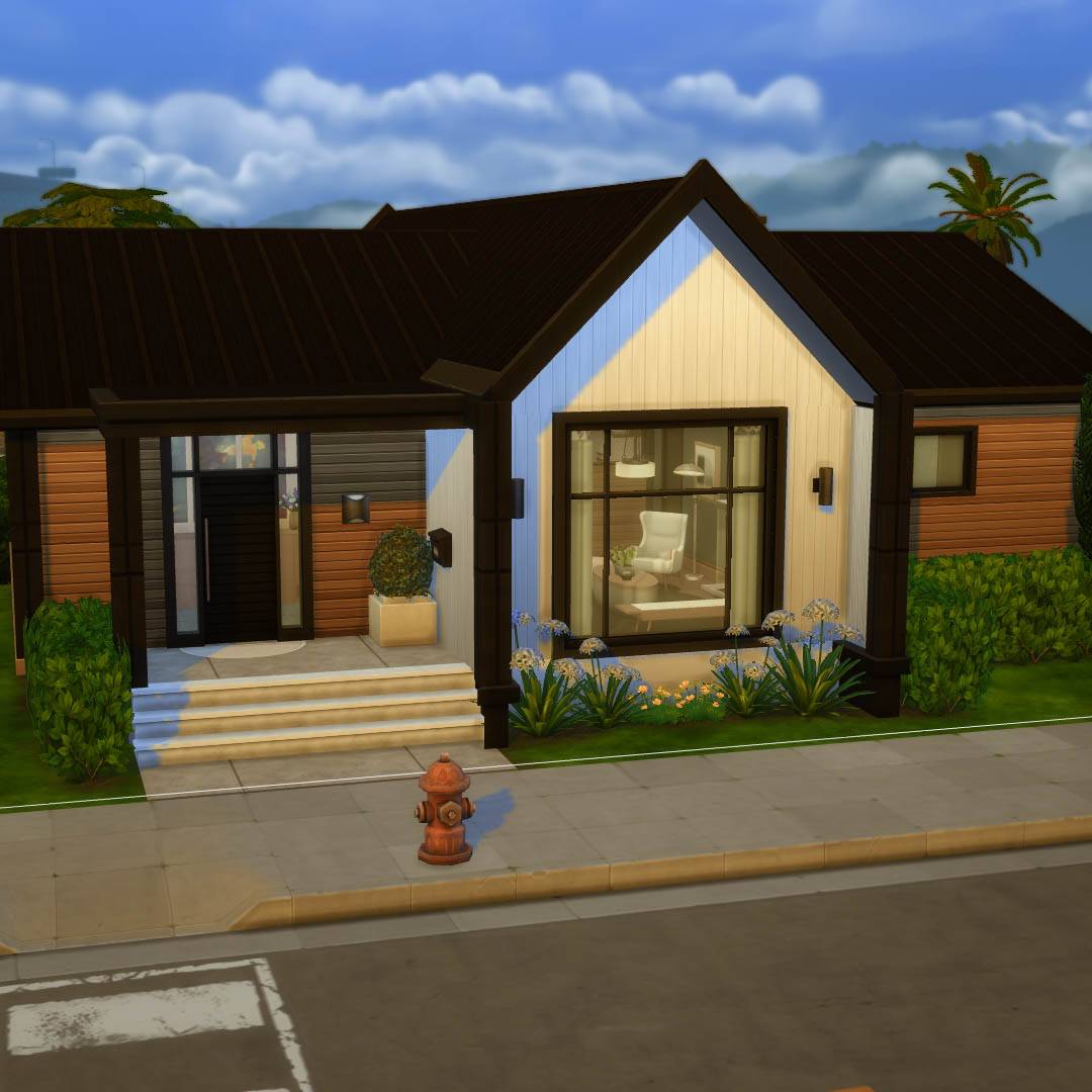 Stylish little modern home - Gallery - The Sims 4 Rooms / Lots - CurseForge