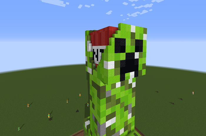 Creeper Statue Creeper Farm - Gallery - Minecraft Worlds - CurseForge