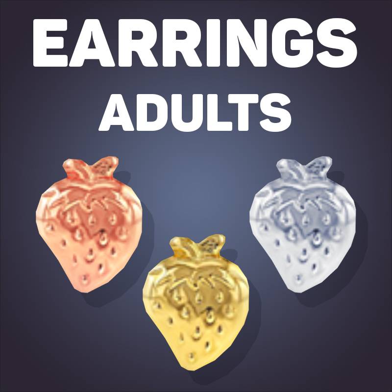 Strawberry Stud Earrings - Gallery - The Sims 4 Create a Sim - CurseForge