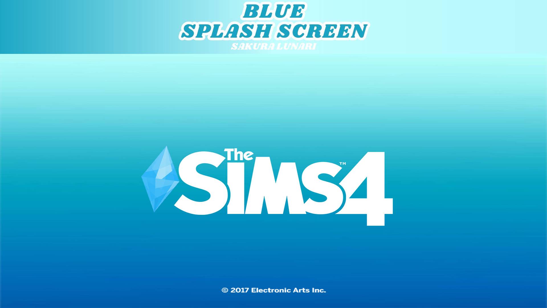 Blue Splash Screen - The Sims 4 Mods - CurseForge