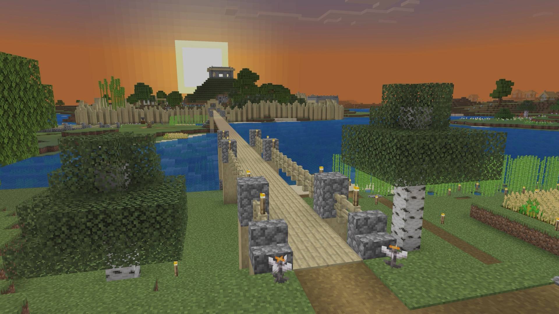 Legit Survival Castle Motte-and-Bailey - Gallery - Minecraft Bedrock Maps - CurseForge