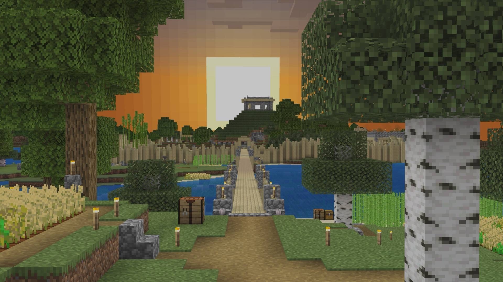 Legit Survival Castle Motte-and-Bailey - Gallery - Minecraft Bedrock ...