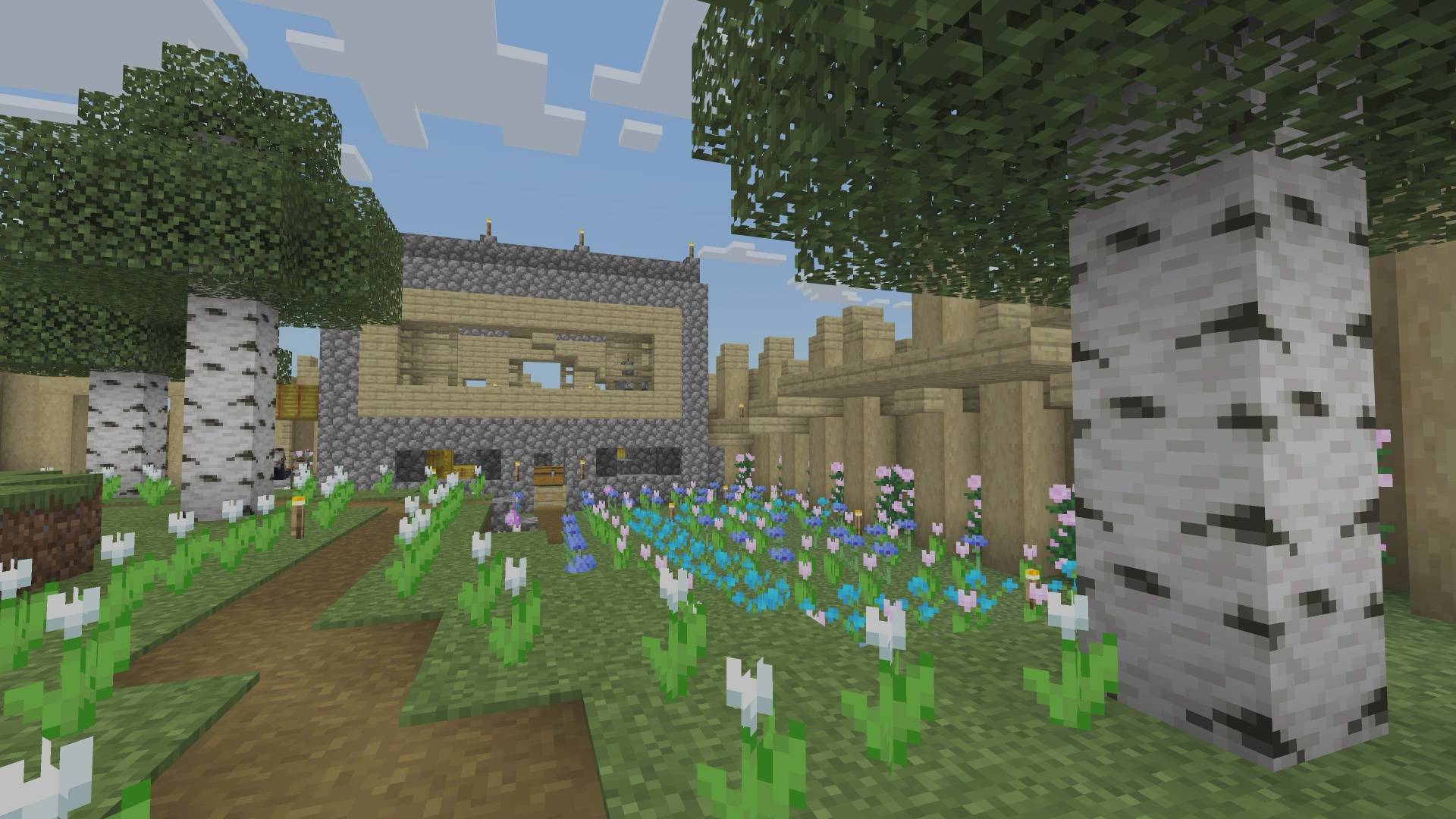 Legit Survival Castle Motte-and-Bailey - Gallery - Minecraft Bedrock Maps - CurseForge