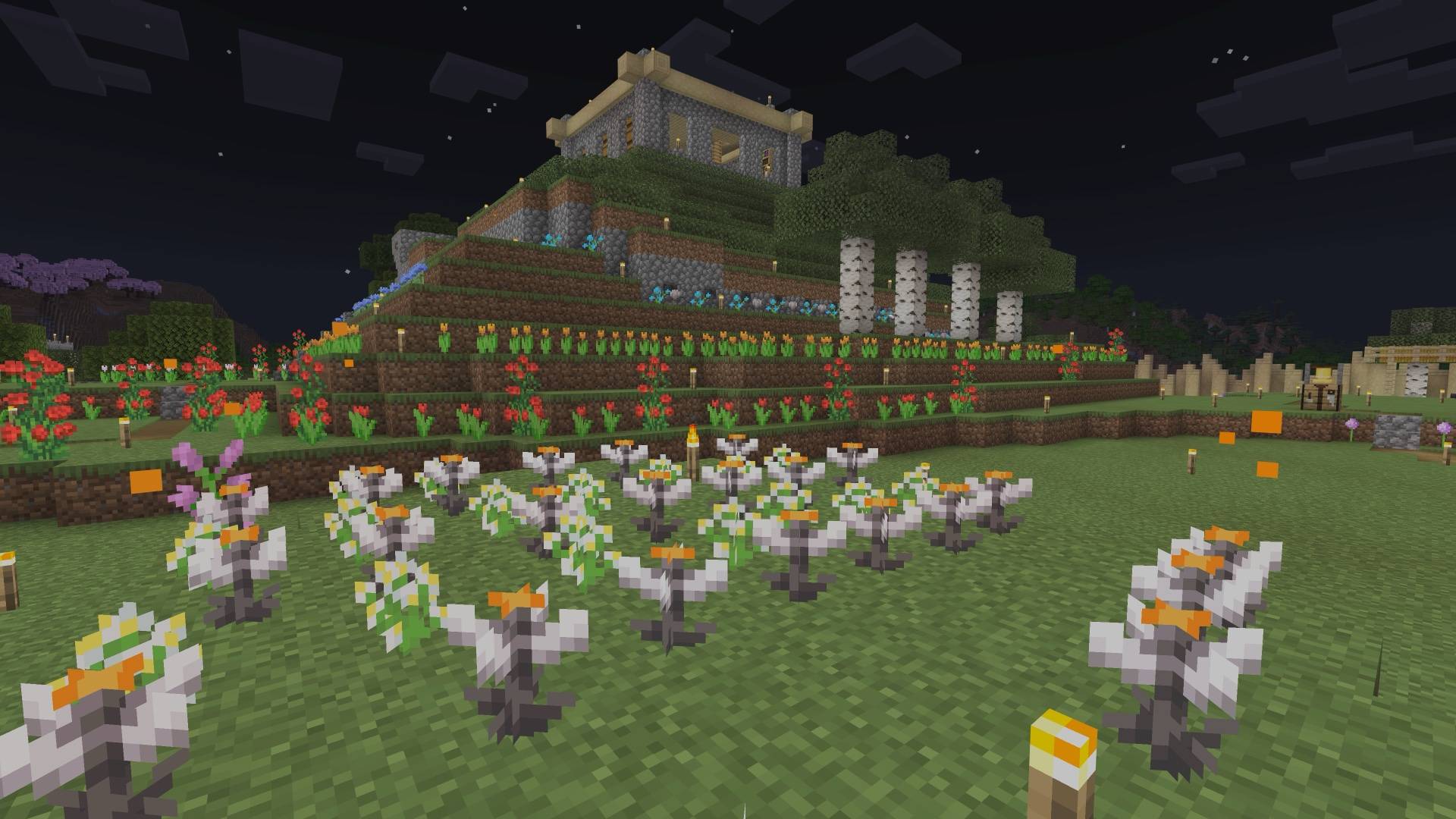 Legit Survival Castle Motte-and-Bailey - Gallery - Minecraft Bedrock Maps - CurseForge