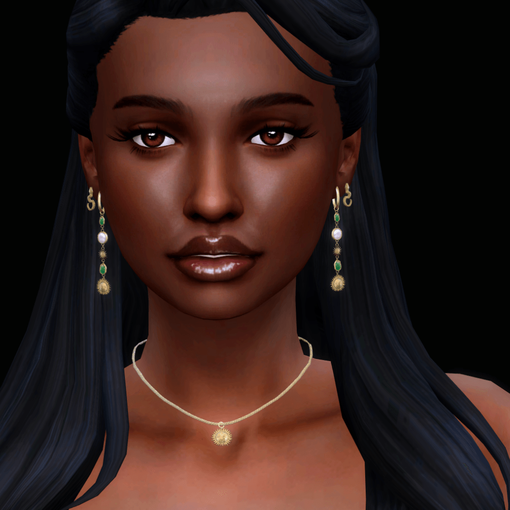 Ethereal Drop Earrings - Gallery - The Sims 4 Create a Sim - CurseForge